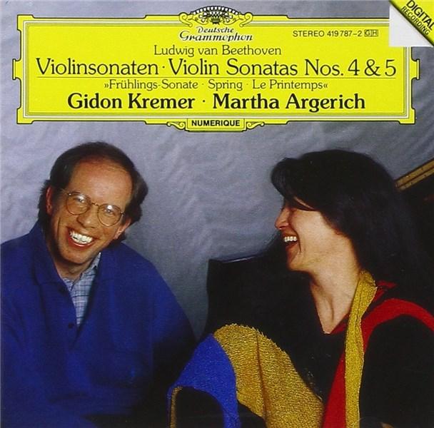 Beethoven: Violin Sonatas Nos 4 & 5 - Gidon Kremer, Ludwig Van ...