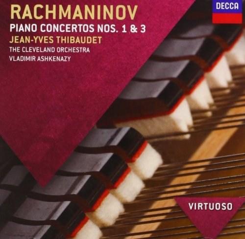 Piano Concertos Nos. 1 & 3 - Sergei Rachmaninov, Jean-Yves Thibaudet, The Cleveland Orchestra ...