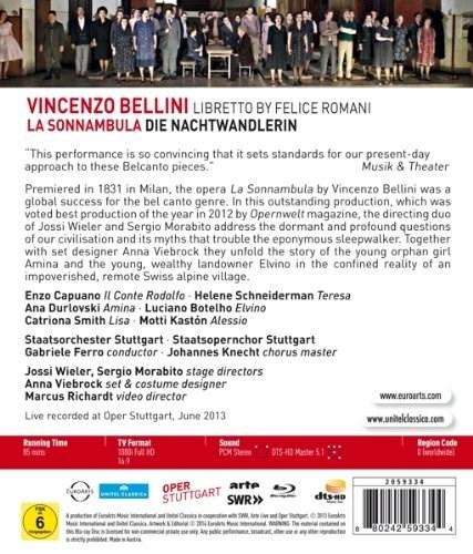 Bellini: La Sonnambula (Blu-ray) - Enzo Capuano, Helene Schneiderman