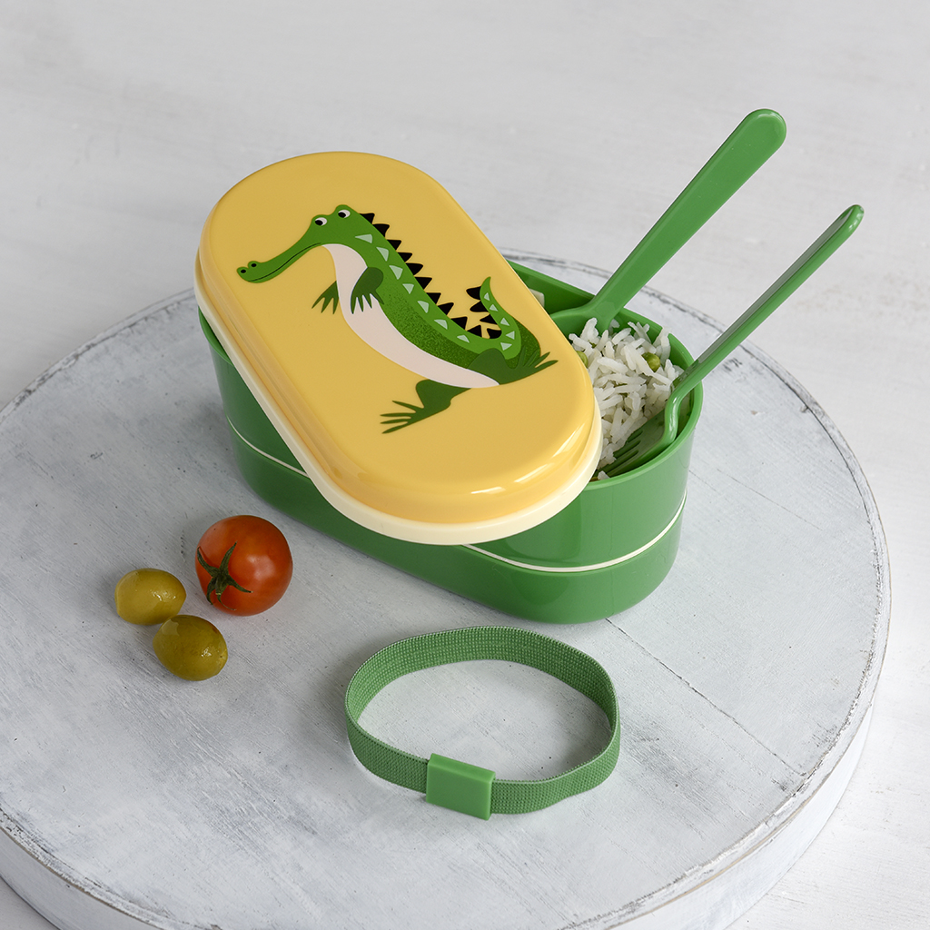 Set pentru pranz - Crocodile Bento - Rex London