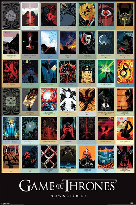 Poster - Game Of Thrones - Episodes - Pyramid International Poster - Game Of Thrones - Episodes - Pyramid International