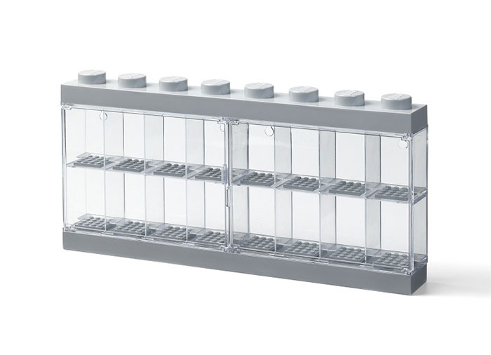Cutie pentru figurine - LEGO Minifigure Display Case 16, light gray ...