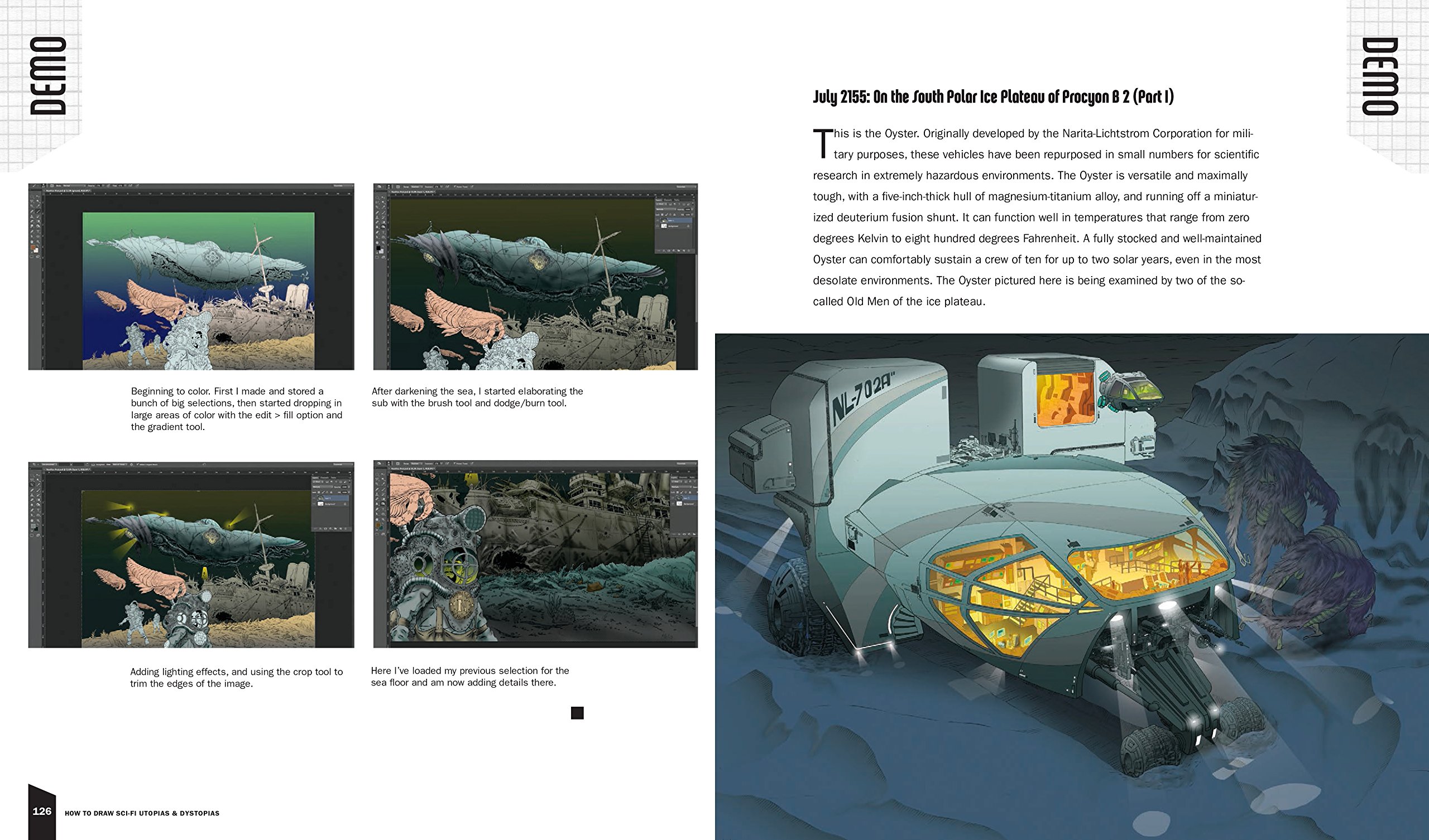 How to Draw Sci-Fi Utopias and Dystopias - Prentis Rollins