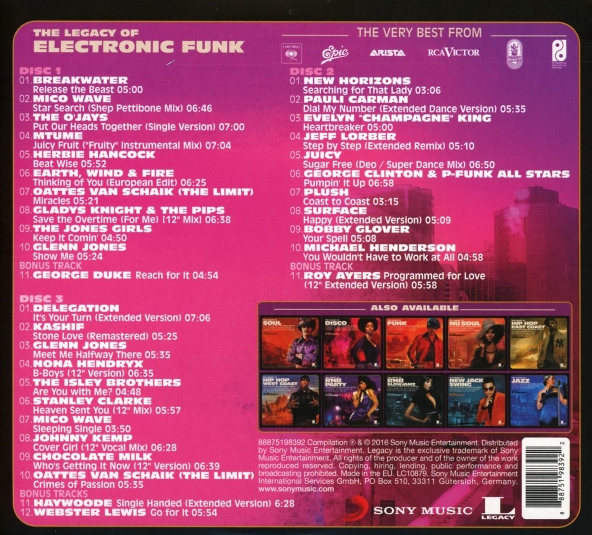 The Legacy Of Electronic Funk - Various Artists