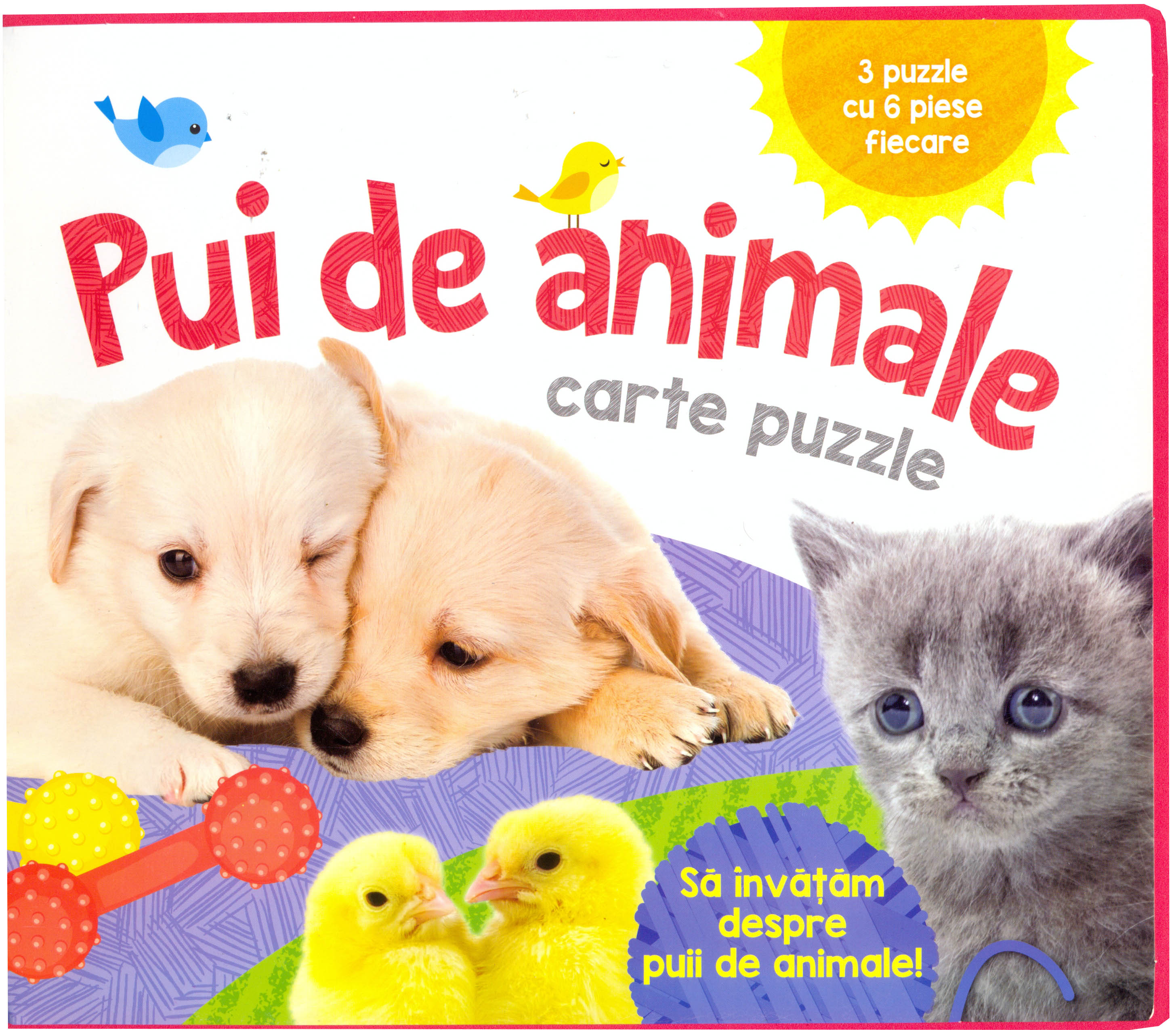 Pui de animale - Puzzle Buretat
