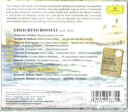 Rossini - Franco Fagioli, Armonia Atenea, George Petrou