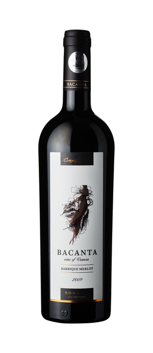 Vin rosu - Bacanta Barrique Merlot, 2009, sec - Crama Girboiu Vin rosu - Bacanta Barrique Merlot, 2009, sec - Crama Girboiu