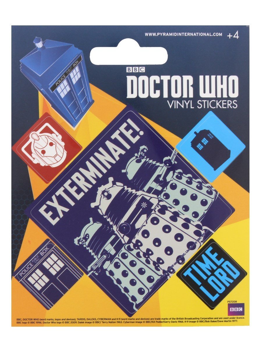 Sticker vinyl - Doctor Who - Pyramid International
