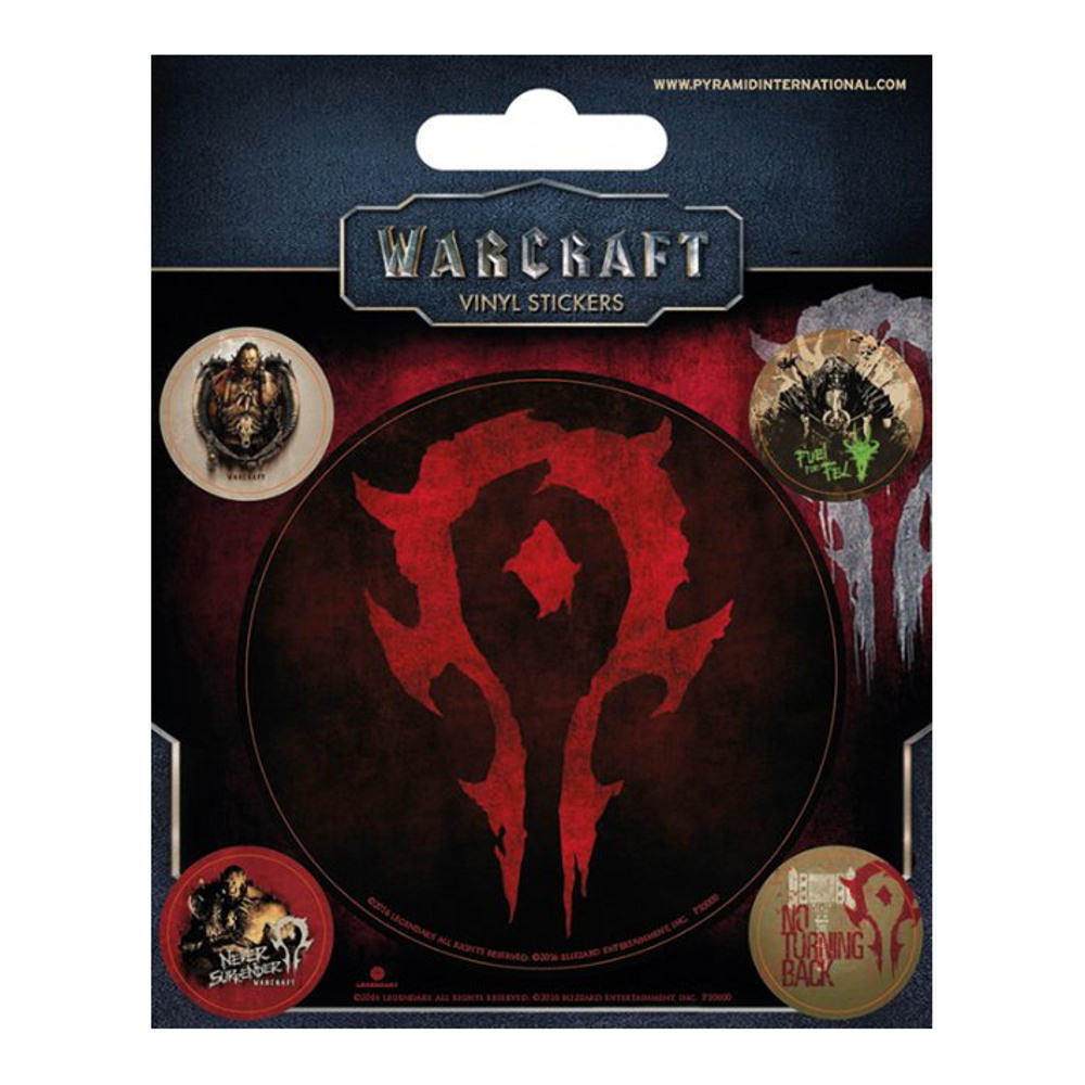 Sticker vinyl - Warcraft The Horde - Pyramid International