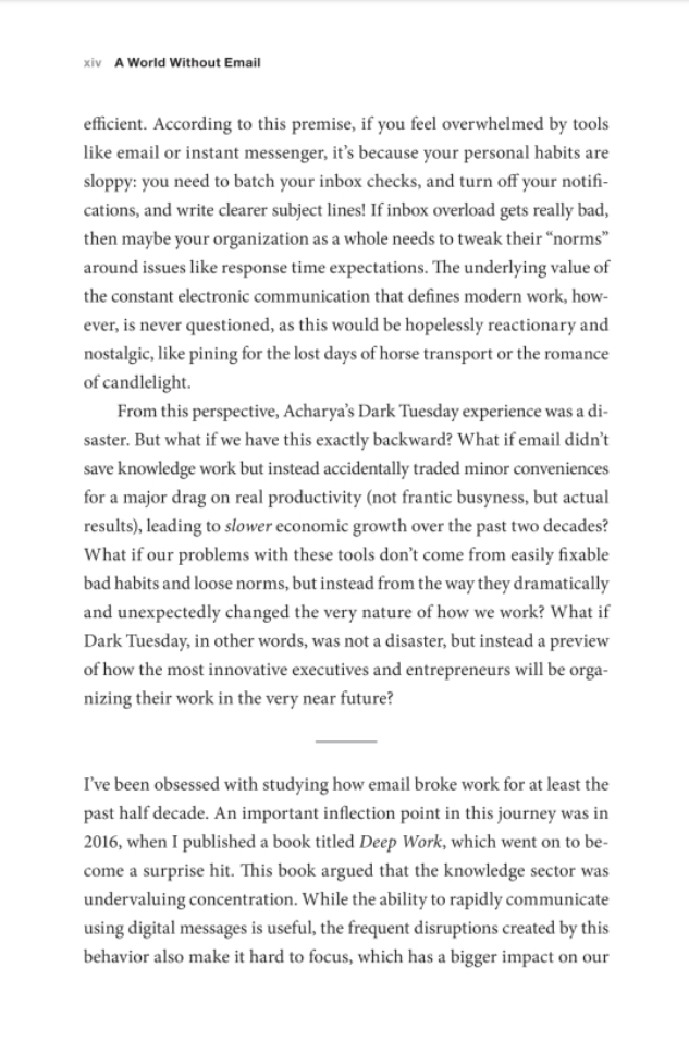 A World Without Email - Cal Newport