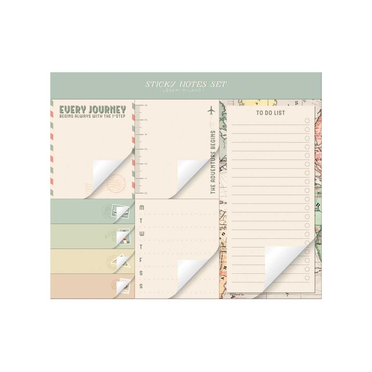 Sticky notes - Map - Legami