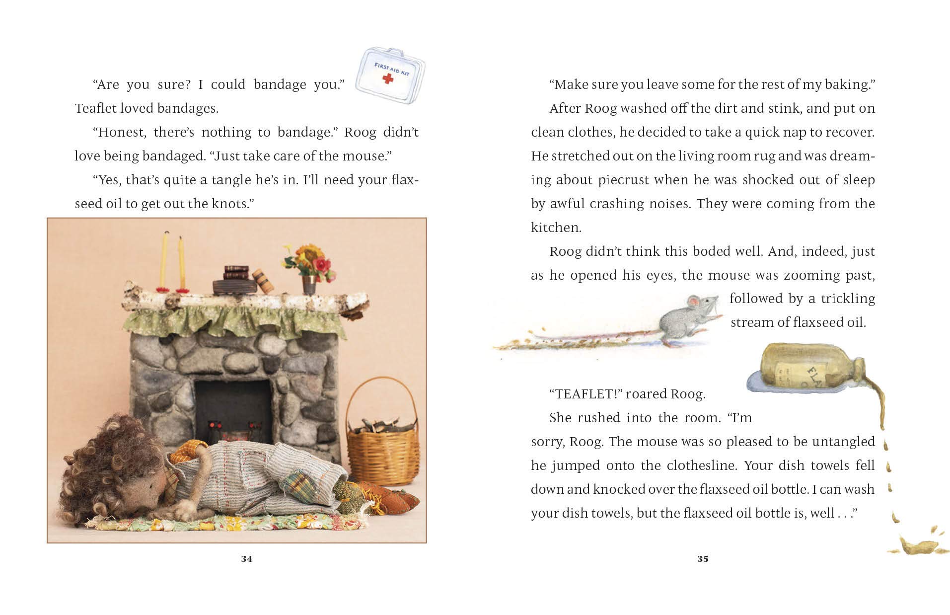 Teaflet and Roog Make a Mess - Jeanne Birdsall