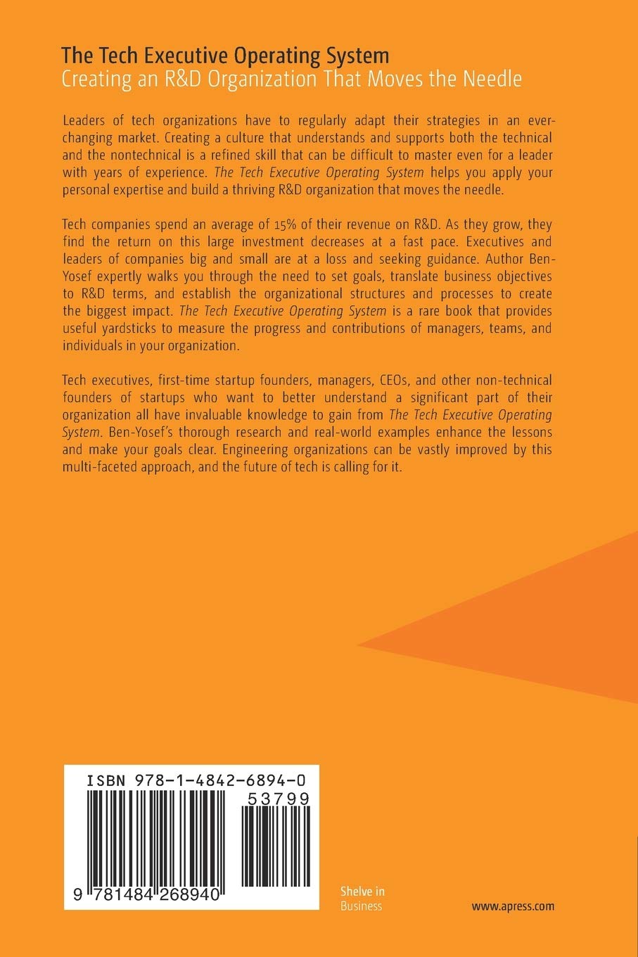 The Tech Executive Operating System - Aviv Ben-Yosef