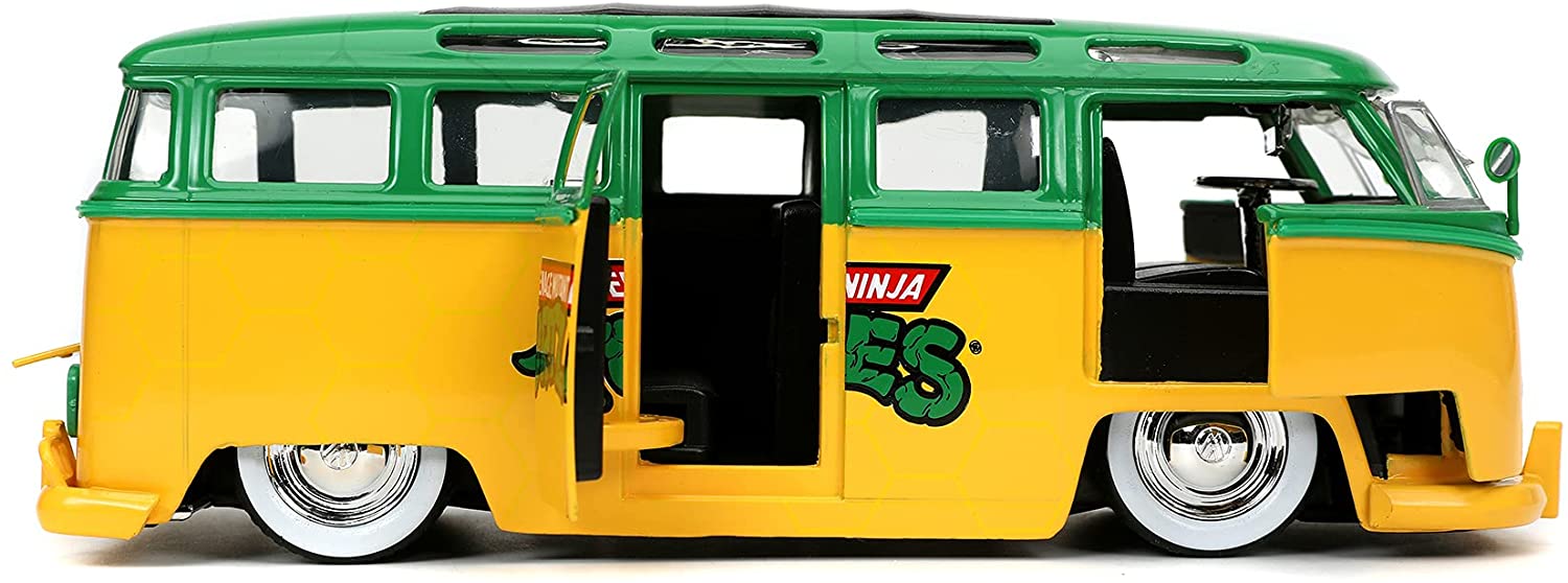Masinuta - Teenage Mutant Ninja Turtles: Leonardo & 1962 Volkswagen Bus ...