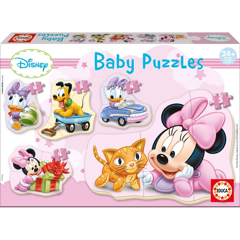 Puzzle 5in1 - Disney - Minnie Mouse - Educa - Disney - Educa