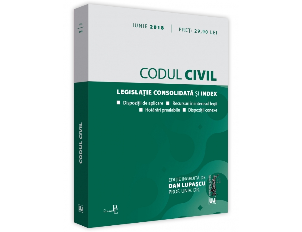 Codul civil 2018 - Dan Lupascu