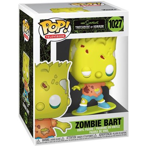 Figurina - The Simpsons - Zombie Bart - Funko
