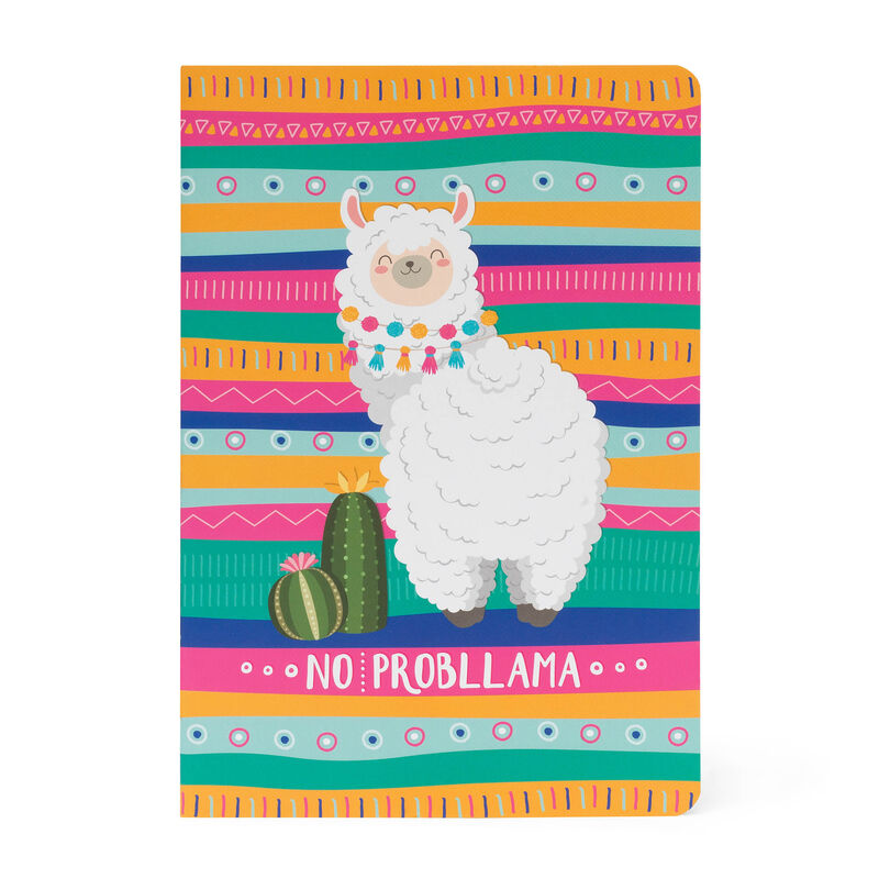 Caiet - Lined - A5 Sheet - Medium - Llama - Legami