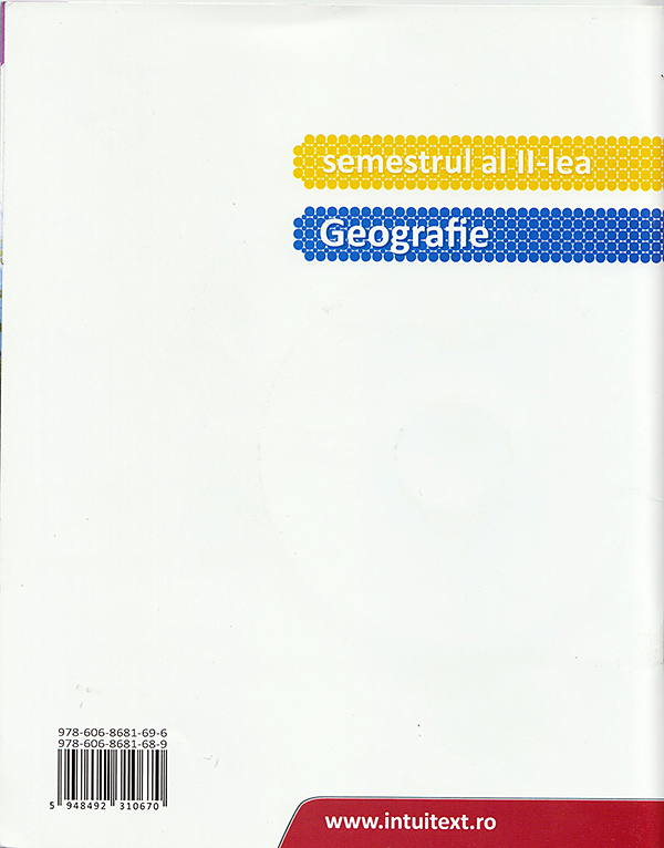 Geografie. Manual pentru clasa a IV-a, Semestrul al II-lea - Manuela ...