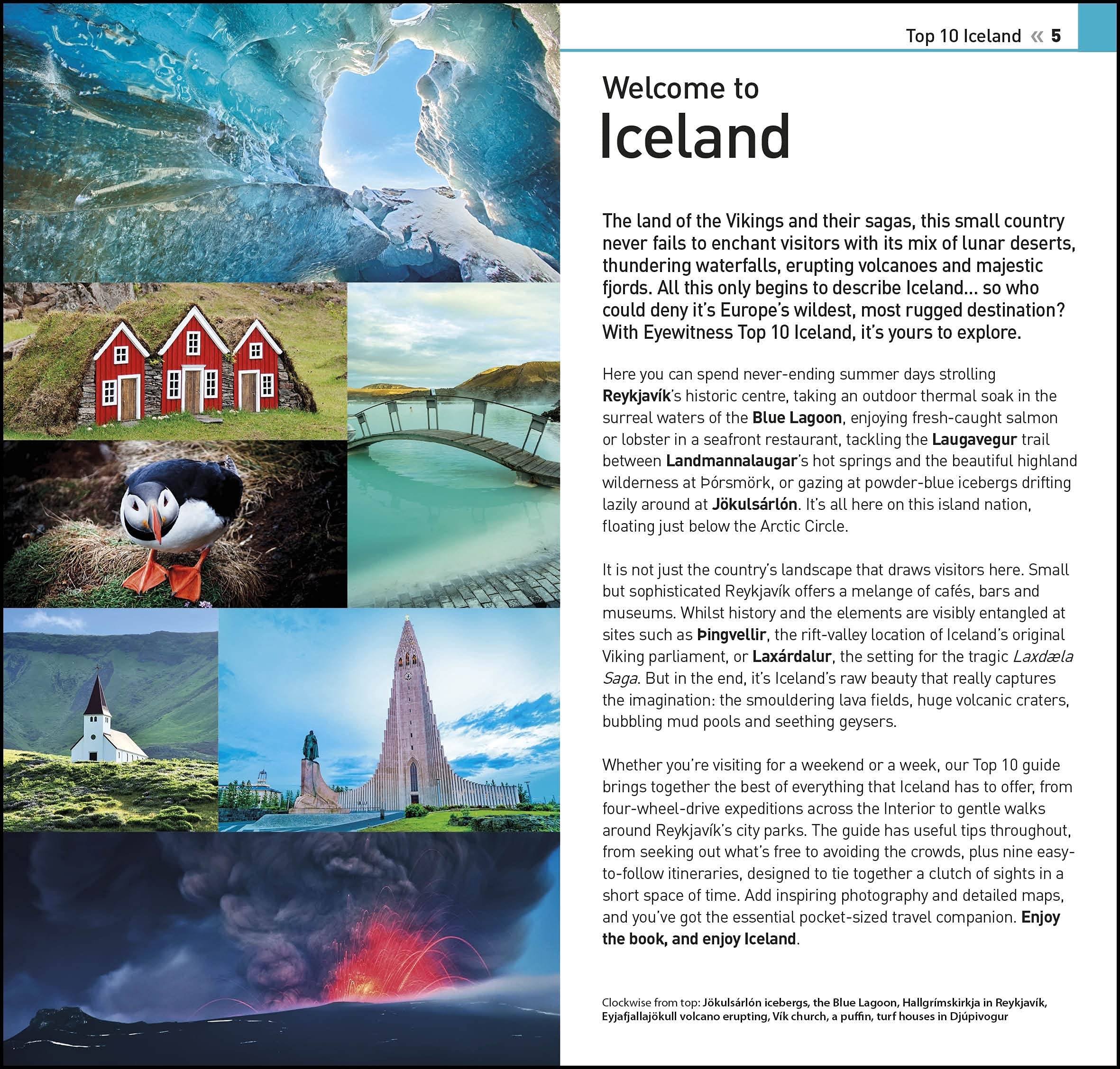 DK Eyewitness Top 10 Iceland