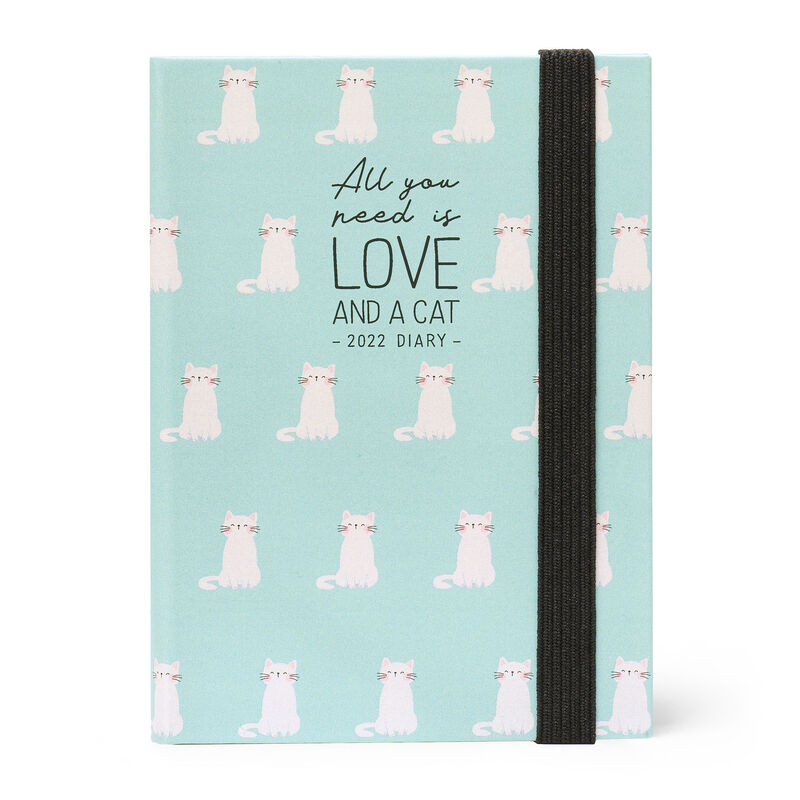 Agenda 2022 - 12-Month Weekly Diary - Mini - Kittens - Legami