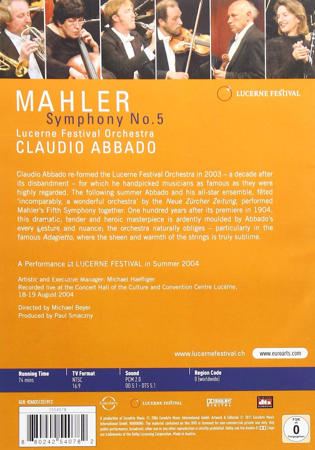 Mahler - Symphony 5 - Gustav Mahler, Claudio Abbado