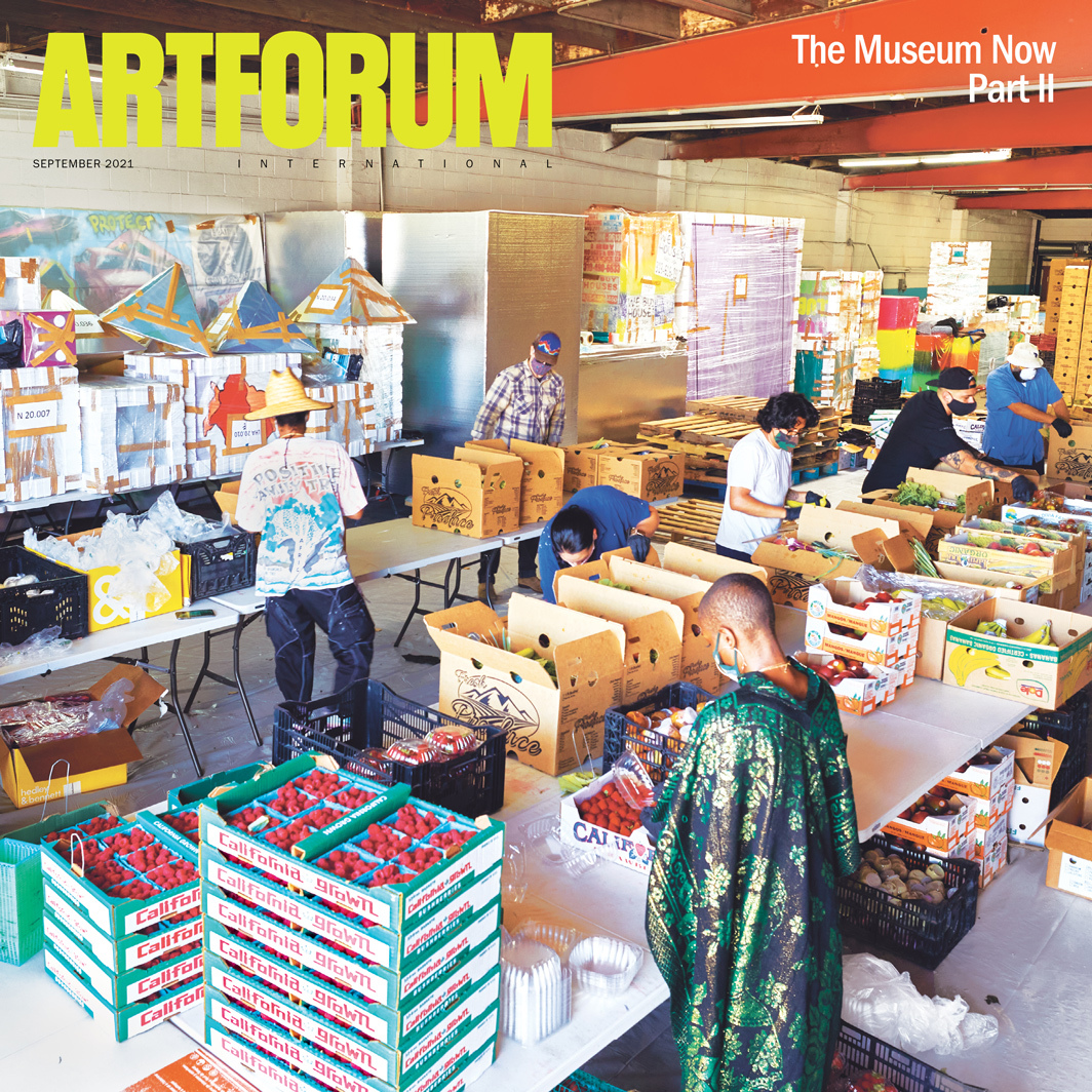 Artforum, Vol. 60, September 2021