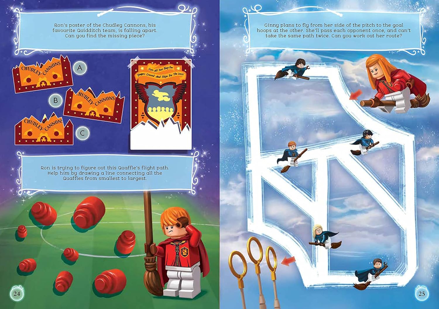 Let's Play Quidditch activity book