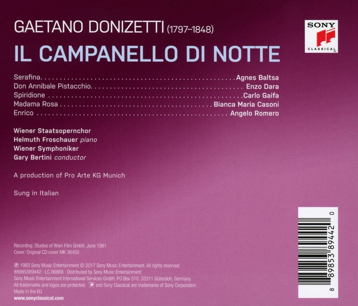 Donizetti - Il Campanello - Gary Bertini