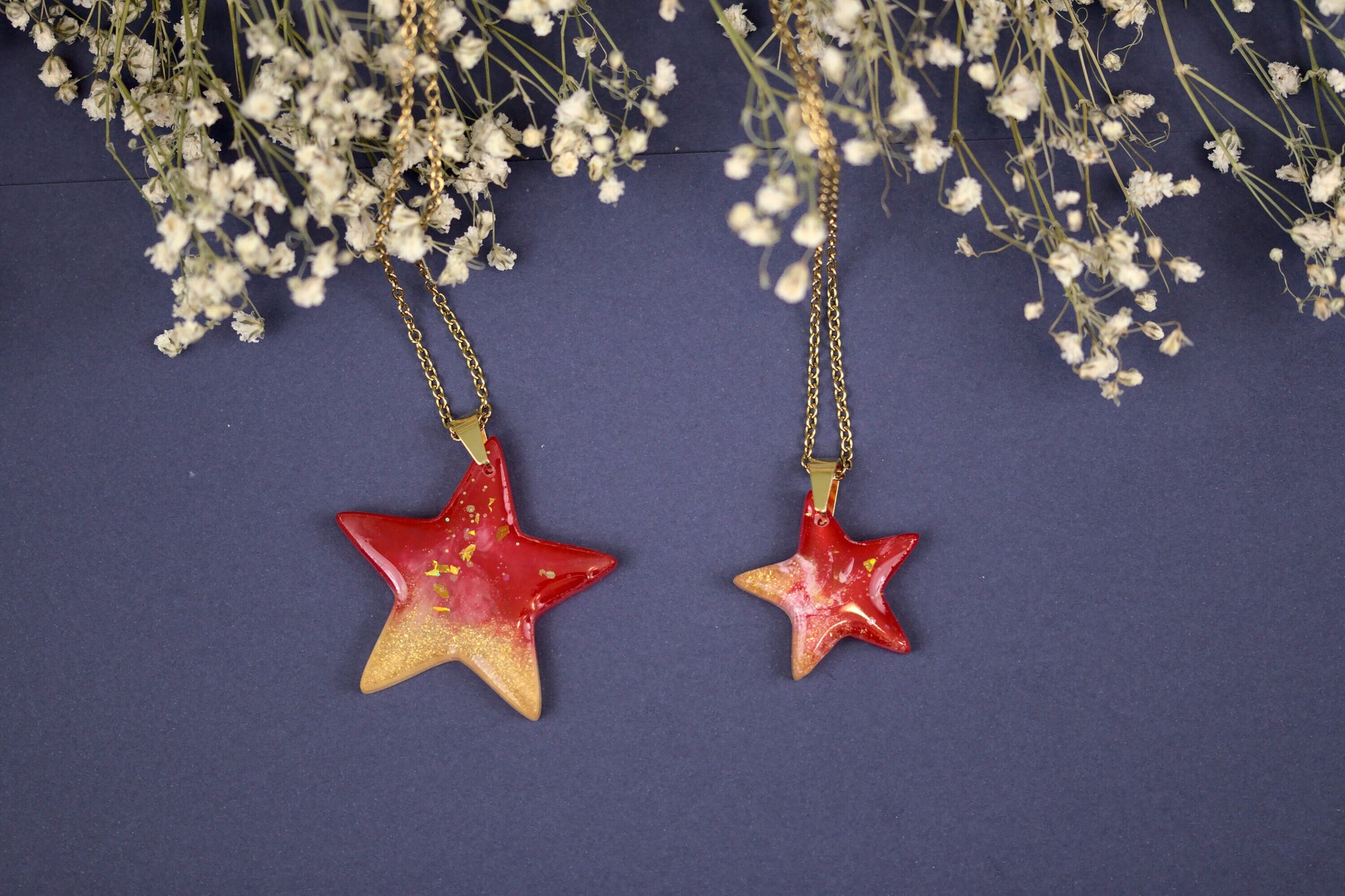 Set mama, fiica - Universe of Celestia - Model - Stea - Rosu-Auriu ...