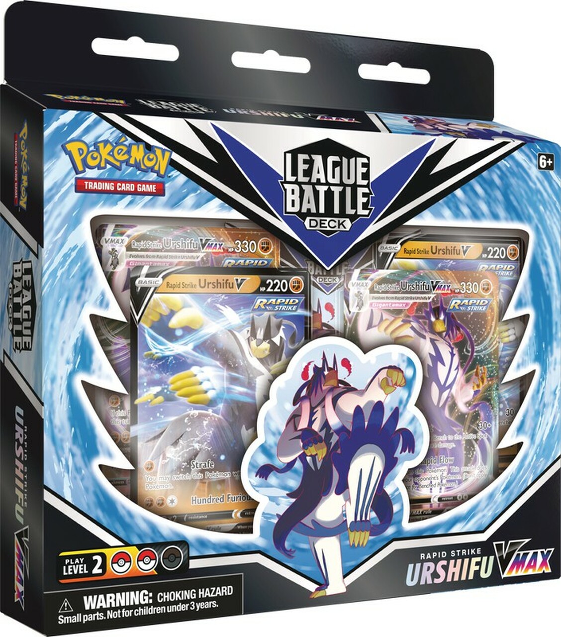 Pokemon TCG: League Battle Decks - Rapid / Single Strike Urshifu VMax ...