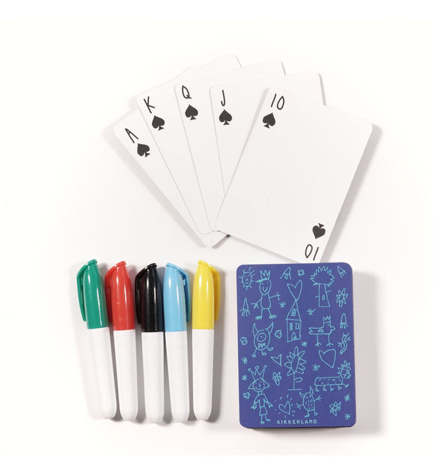 Set Carti Make Your Own Playing Cards Kikkerland