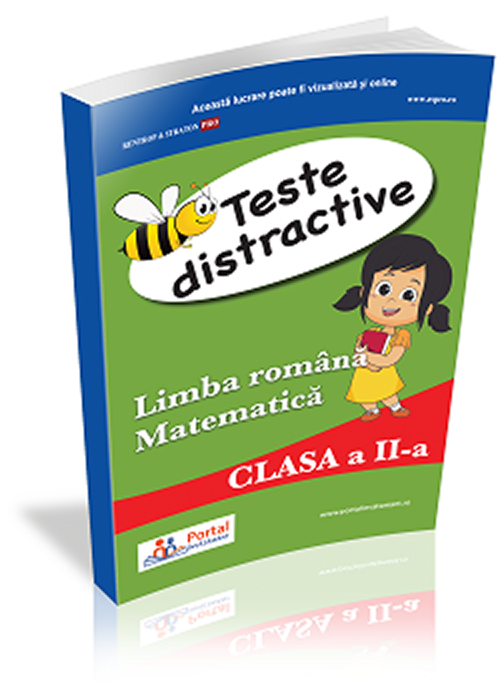 Teste distractive: Limba romana. Matematica - Clasa a II-a - Gabriela ...