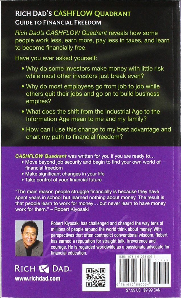 Rich Dads Cashflow Quadrant Robert T Kiyosaki
