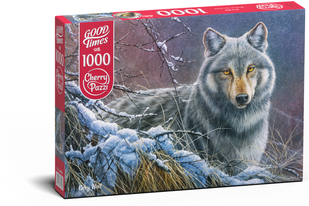 Puzzle 1000 piese - Grey Wolf - Timaro