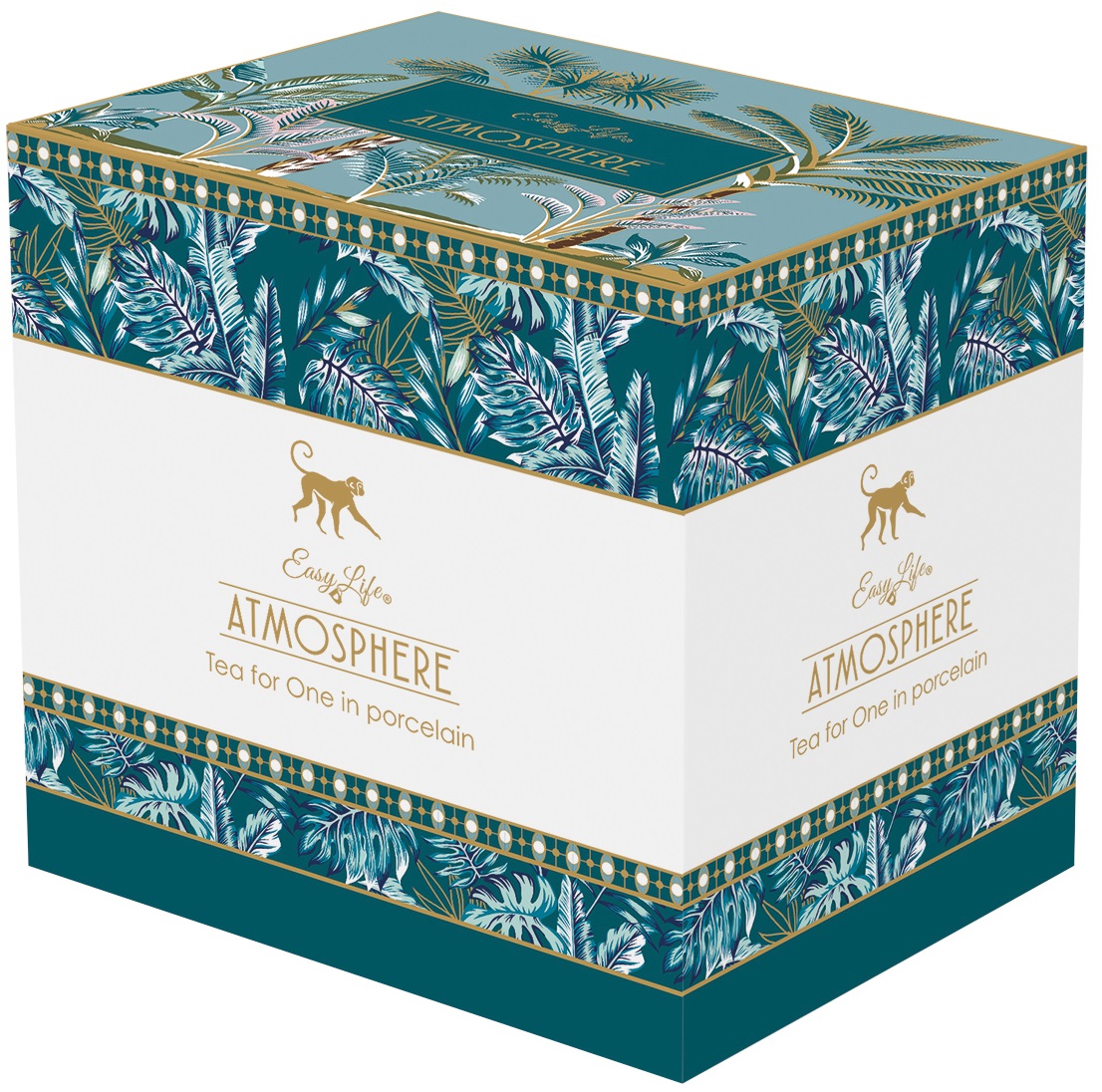 Ceainic cu ceasca - Tea for One - Jungle - Easy Life