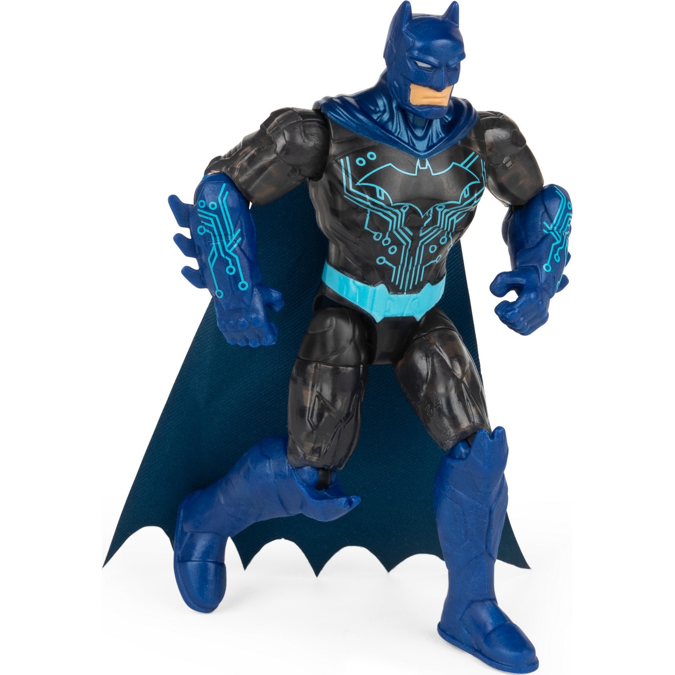 Figurina - DC - Bat-Tech Batman cu 3 Accesorii, 10 cm - Spin Master