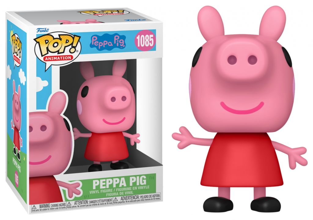 Figurina - Peppa Pig - Peppa Pig with Red Dress - Funko