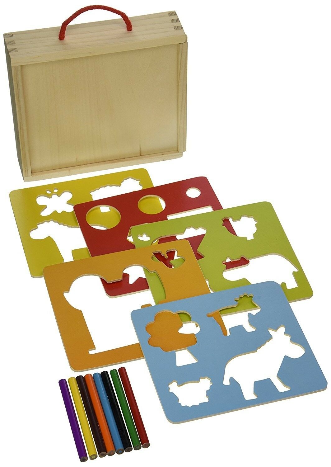 Sabloane pentru desen - Animale la ferma, Creakit Pochoirs ferme ...