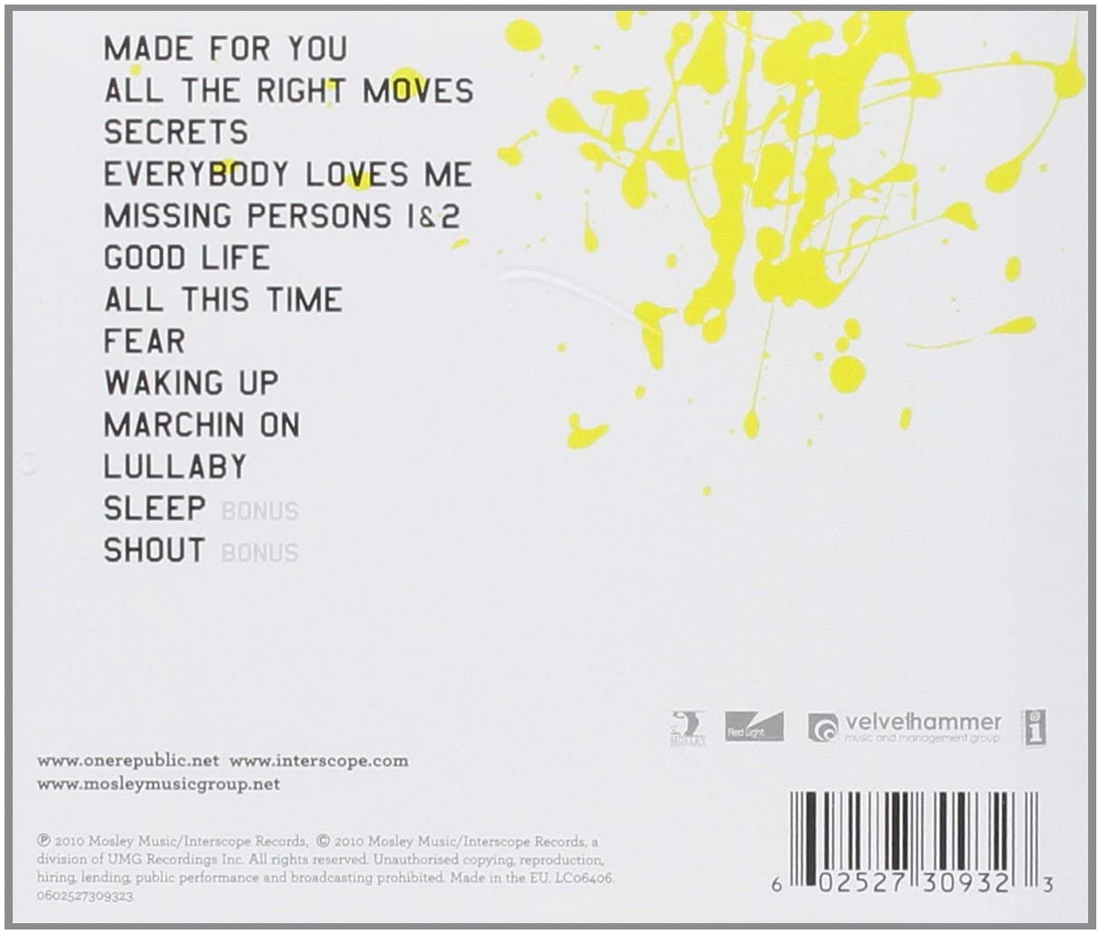 Waking Up - OneRepublic