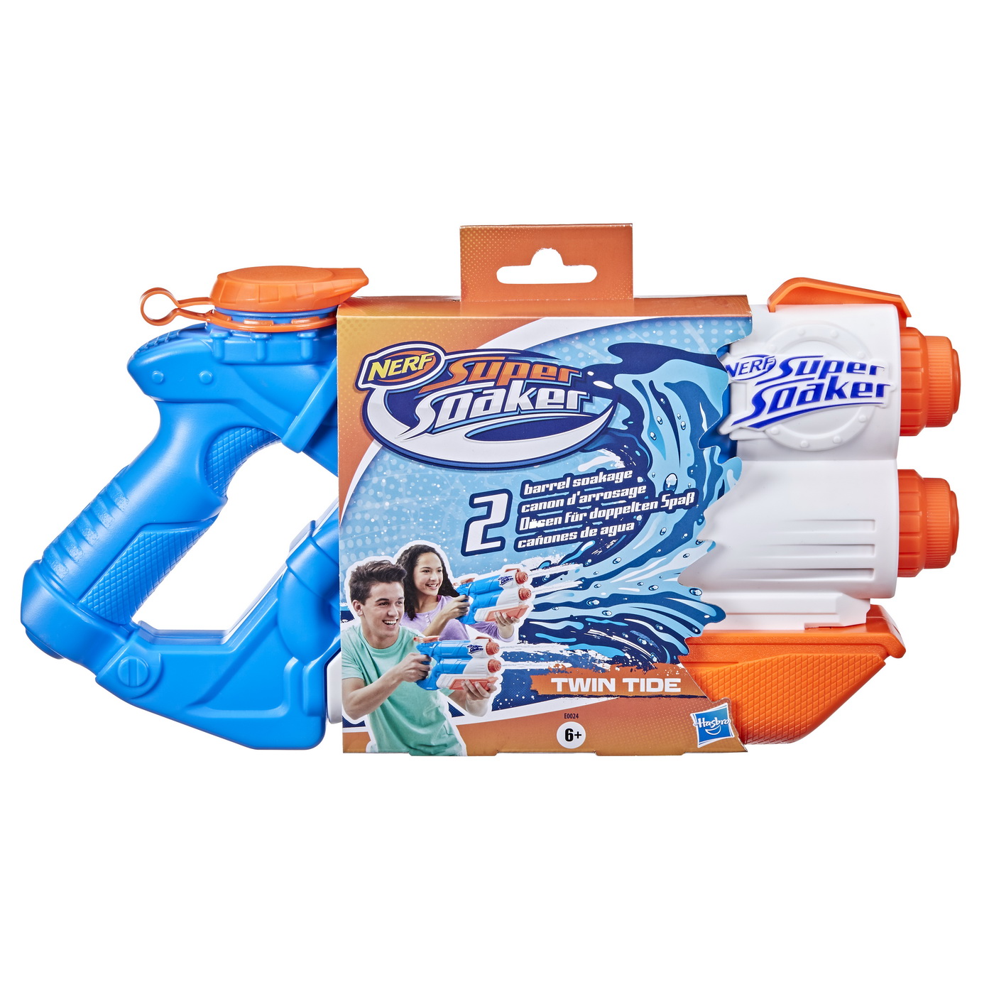 Pusca cu apa - Nerf Super Soaker - Twin Tide - Nerf
