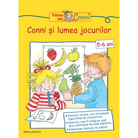 Conni si lumea jocurilor 5-6 ani - Roland Schenn