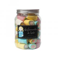 Borcan cu bezele moi multicolore - Les Gourmandises de Sophie