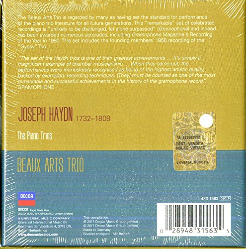 Haydn - Complete Piano Trios - Box Set - Beaux Arts Trio, Franz Joseph Haydn