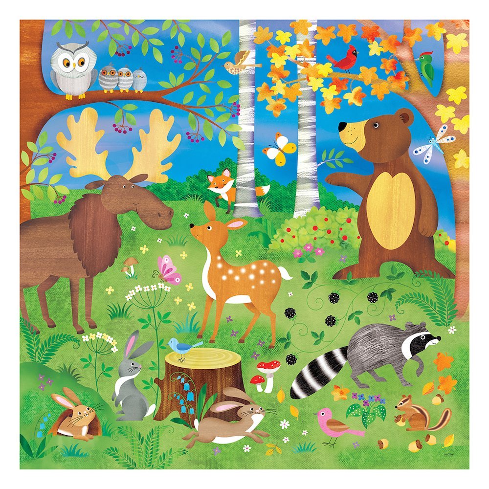 Puzzle - Forest Friends Jumbo - Galison