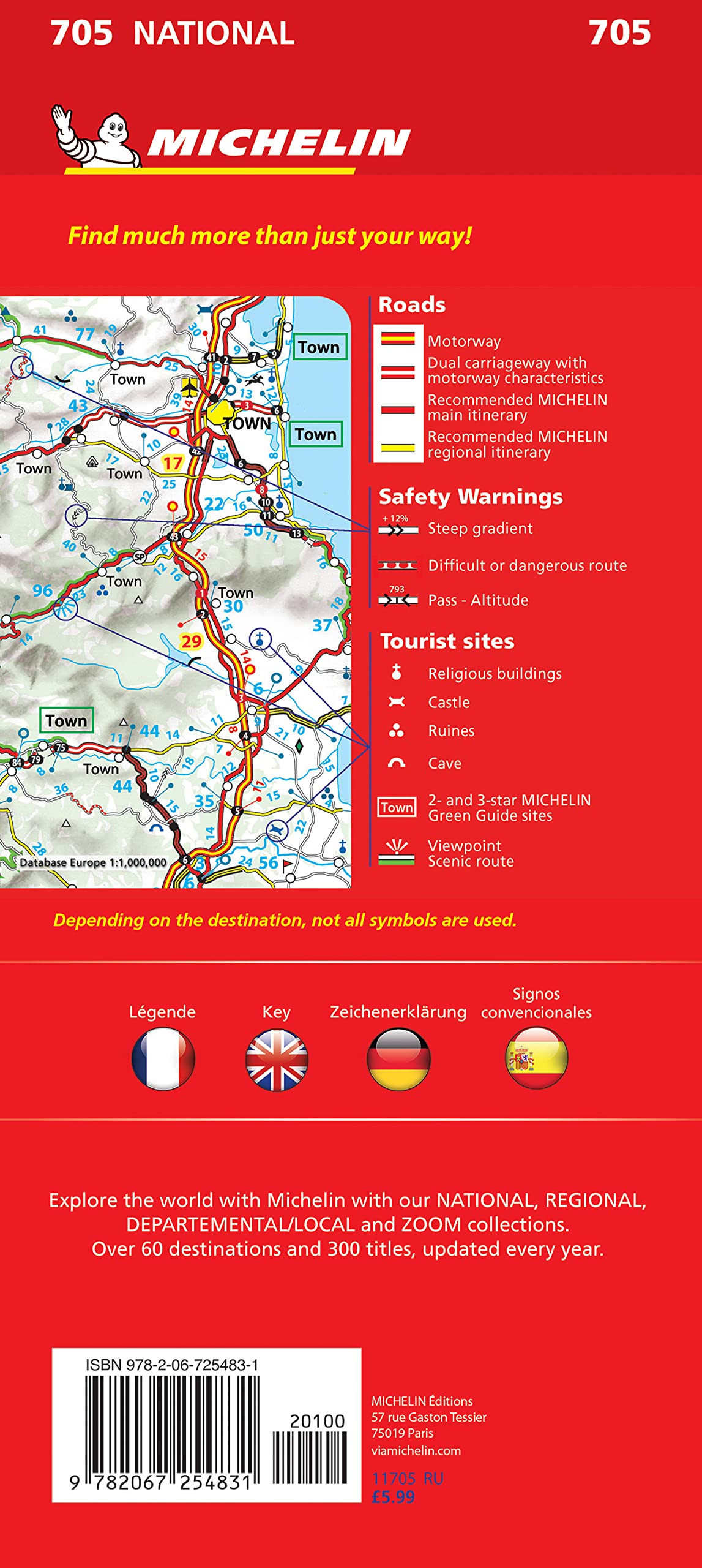 Europe 2022 - Michelin Map