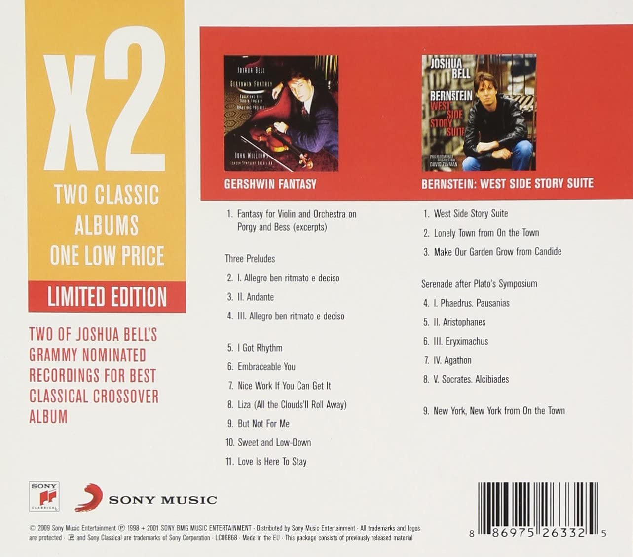 West Side Story - Leonard Bernstein, Joshua Bell