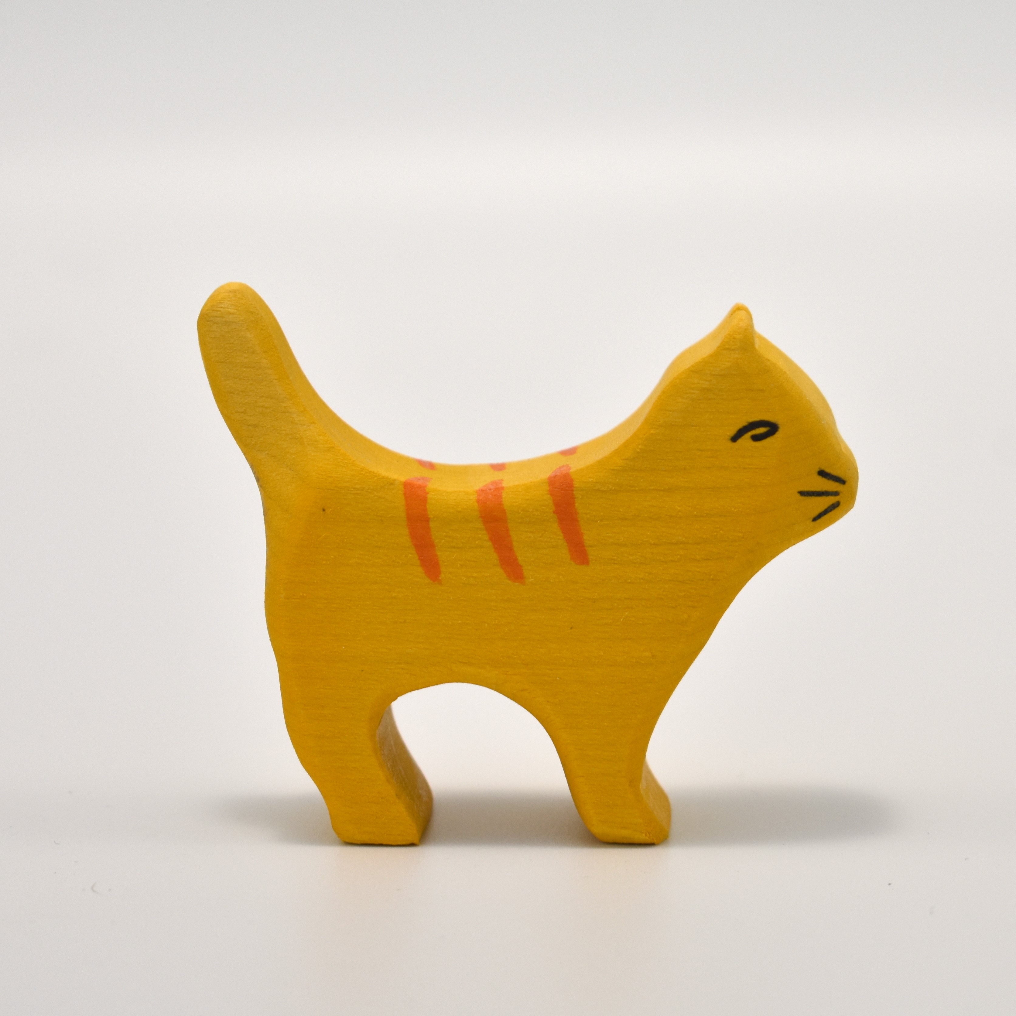 Figurina din lemn - Pisoiul Pistrui - Vulps Toys