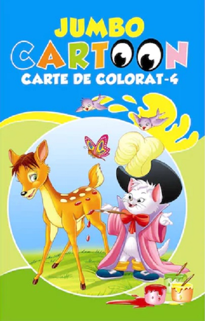 Jumbo Cartoon. Carte de colorat 4