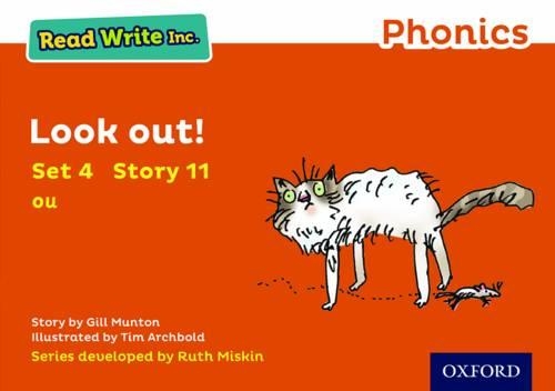 Read Write Inc. Phonics: Orange Set 4 Storybook 11 Look Out! - Gill Munton